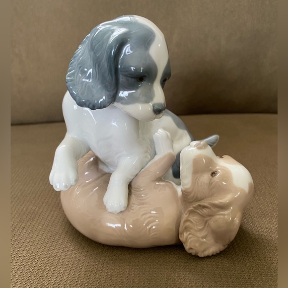 NAO by Lladro | Art | Lladro Figurine Playful Dogs By Nao 983 | Poshmark